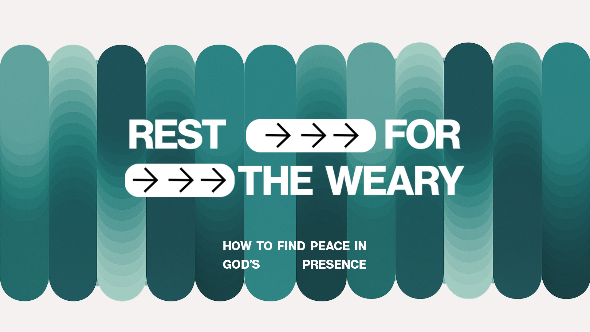 Rest for the Weary | New Series | Church Unlimited